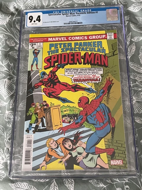 SPECTACULAIRE SPIDER-MAN : Fac-simile Edition 1 CGC 9.4 EUR 29,50 ...