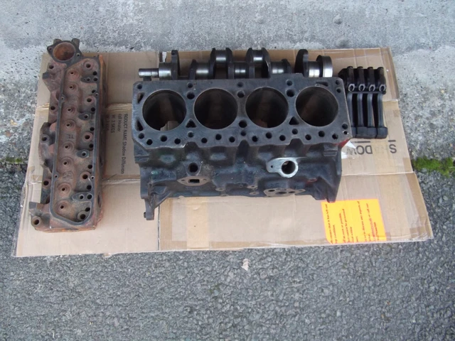 FORD 1600CC CROSS Flow Kent Engine Early 2737E Short Engine Kit Bargain ...