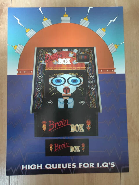 BELL FRUIT BFM "Brain Box" Arcade SWP Club Machine A4 Sales Flyer £12.00 - PicClick UK