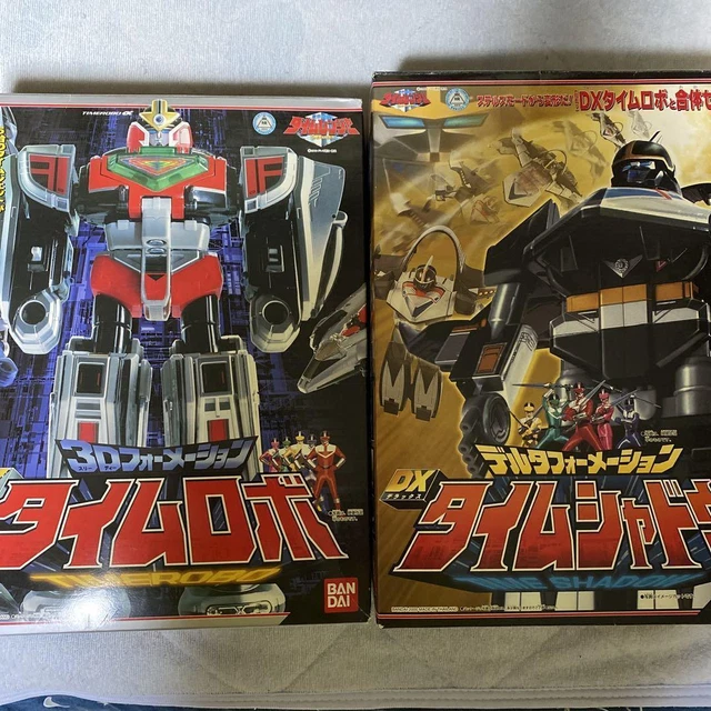 POWER RANGERS TIME Force Timeranger DX Time Robo Time Shadow Megazord 2set EUR 558,97 - PicClick FR