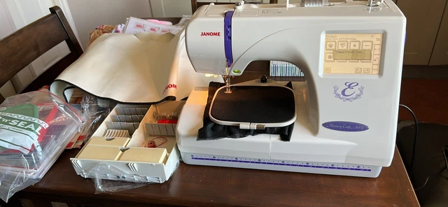 JANOME MEMORY CRAFT 300e Embroidery Machine. Fully Working. £312.70 ...