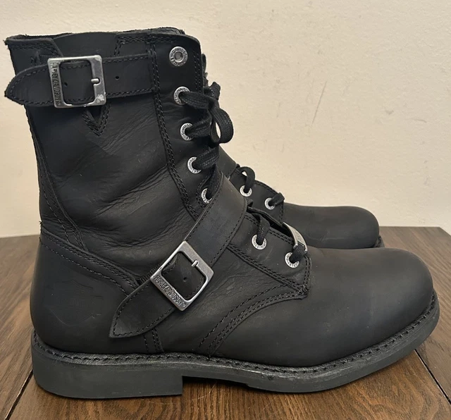 HARLEY-DAVIDSON RANGER MEN’S Motorcycle Boots Size 12M Stock No: D95264 ...