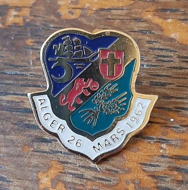 PINS OAS ALGÉRIE Française Tuerie Rue d'Isly ALGER 26 MARS 1962 ...