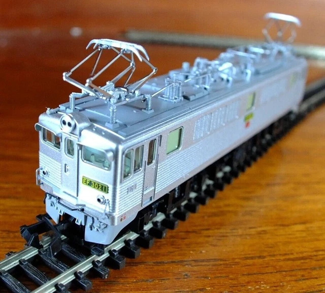 TOMIX 9185 N gauge JNR EF30 electric locomotive in JNR silver livery £73.00 - PicClick UK