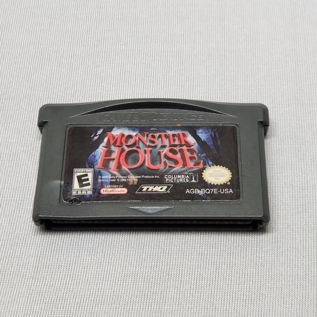 MONSTER HOUSE GBA (Nintendo Game Boy Advance, 2006) Tested Working £9. ...