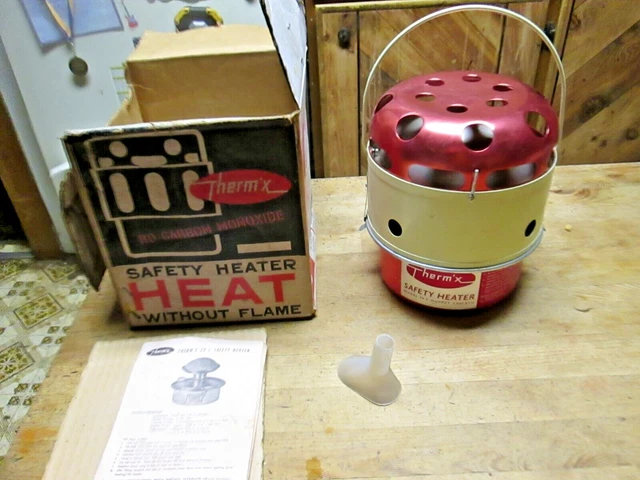 VINTAGE THERMX SAFETY heater model 30c 3000 btu $50.00 - PicClick