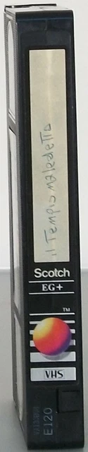 VIDEOCASSETTA VHS SCOTCH E 120 registrata una sola volta EUR 5,90 - PicClick IT