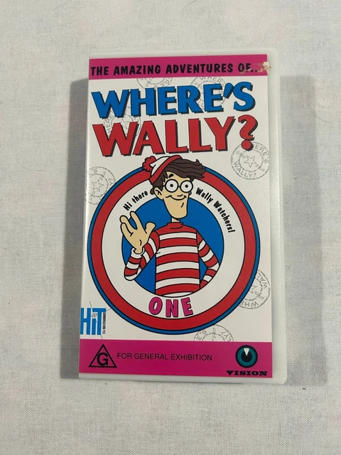 WHERE'S WALLY / Volume 1 / VHS Video Cassette / 1992 £9.12 - PicClick UK