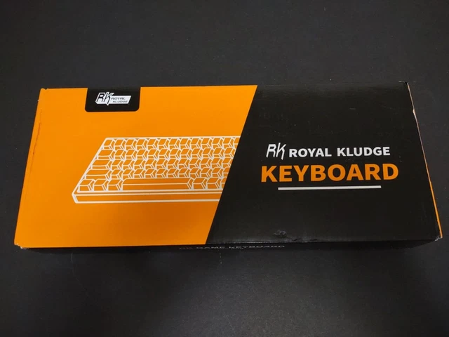 ROYAL KLUDGE RK68 Dual Mode Red Switch Mechanical Keyboard Ice Blue ...