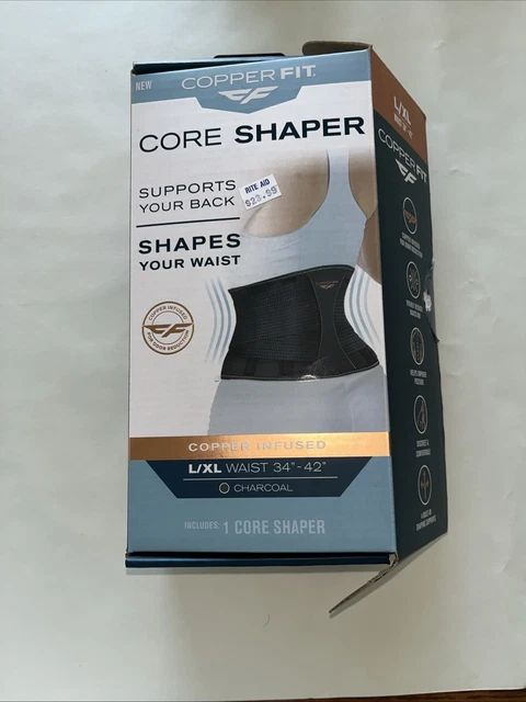 NEW COPPER FIT Core Shaper L/XL Waist 34”- 42” Copper Infused £15.09 ...
