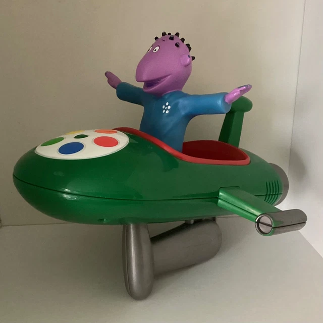 VINTAGE TWEENIES CBBC * TALKING MILO SPACE ROCKET & FIBRE-OPTIC FIZZ ...