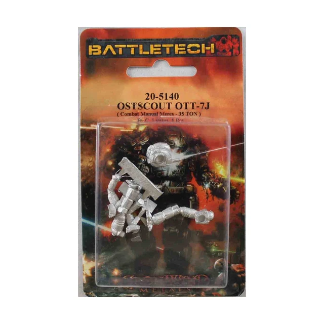 IRON WIND BATTLETECH Mechs Otscout OTT-7J Pack New £14.15 - PicClick UK