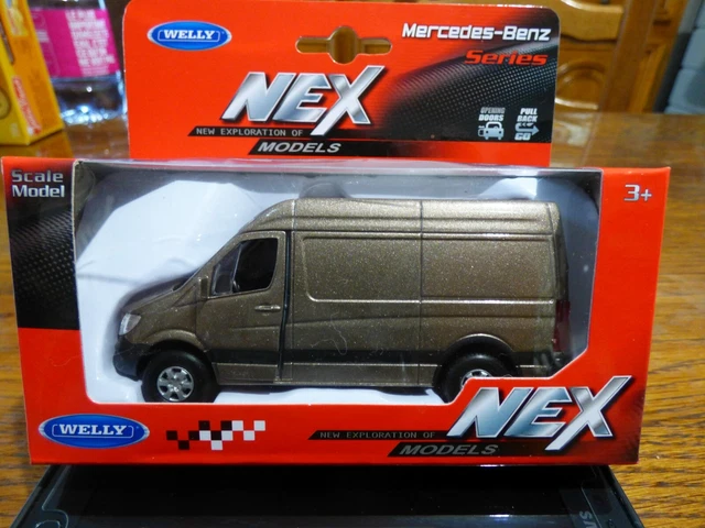 MINIATURE FOURGON MERCEDES-BENZ Sprinter Panel Van Welly 1/43 EUR 8,00 ...