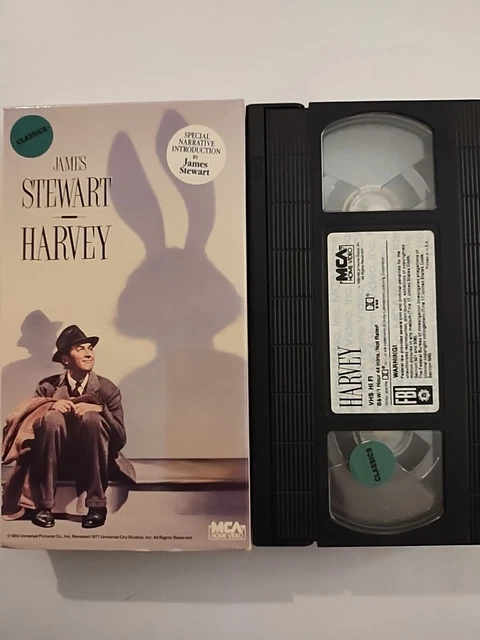 HARVEY - JIMMY Stewart, Josephine Hull (VHS, 1996) **Buy 2 Get 1 Free ...