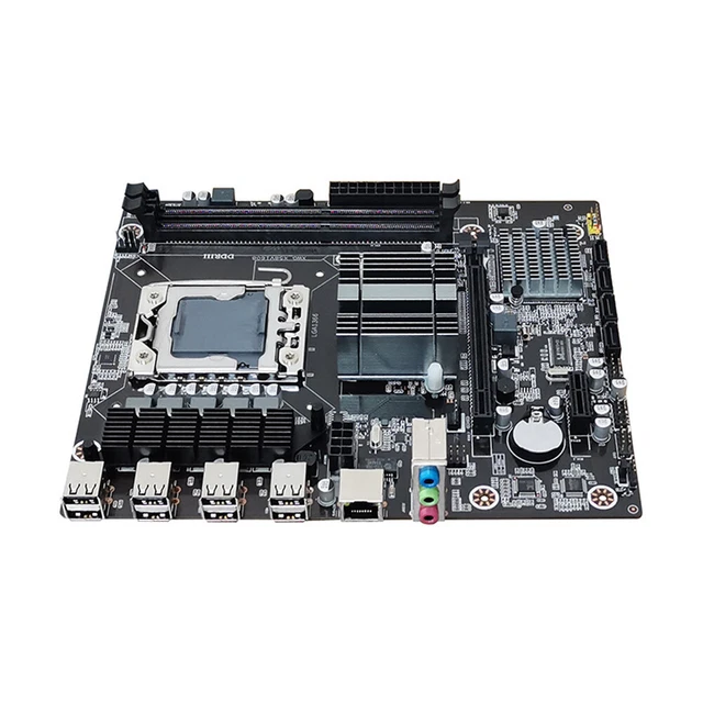 X58 PC MOTHERBOARD 32GB RAM LGA 1366 Gaming PC Mainboard 1600MHz ...