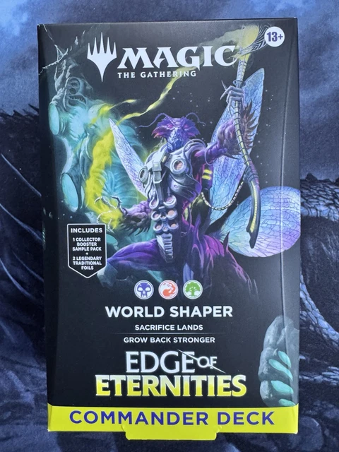MAGIC THE GATERING Edge Of Eternities Commander Deck World Shaper ENG Sealed EUR 79,99 - PicClick DE