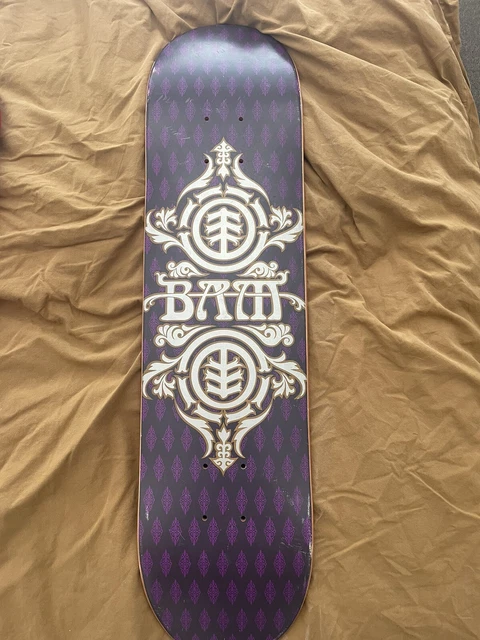 RARE BAM MARGERA Skateboard Element $290.00 - PicClick AU