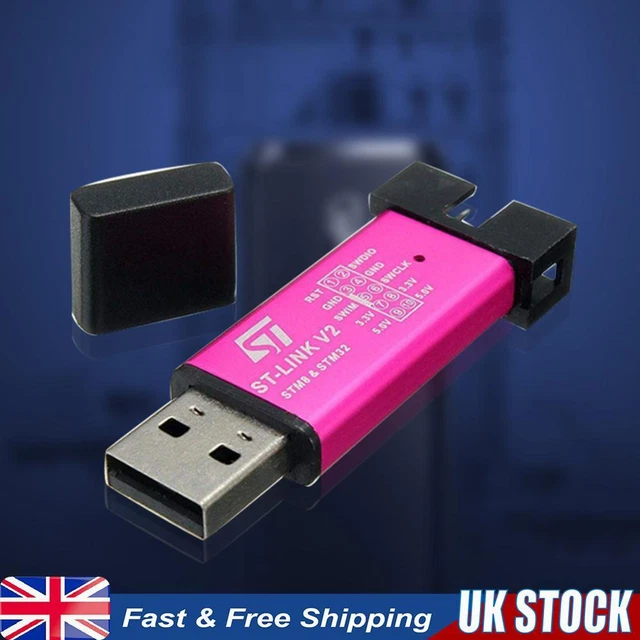 St Link V2 Emulator Download Programmer Mini Stm8 Stm32 Led Indicator £5 59 Picclick Uk
