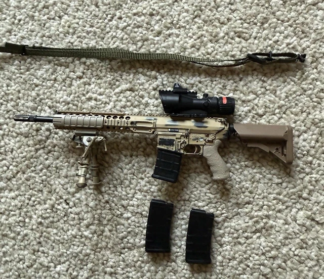 EASY SIMPLE TOYS 1:6 Scale Dam British Army L129A1 Sniper Rifle £42.32 ...