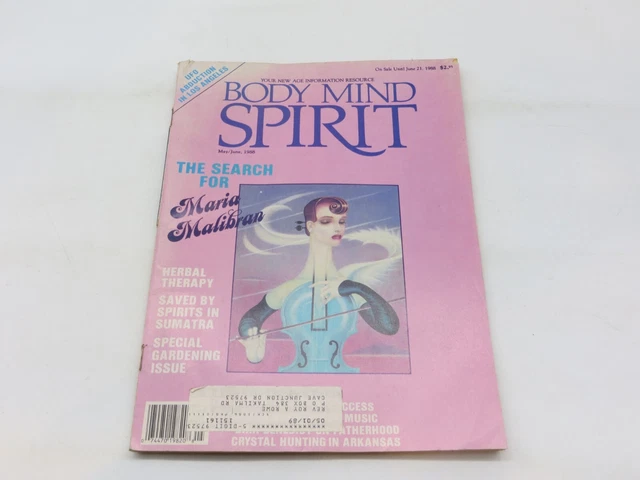 BODY MIND SPIRIT Magazine May / June 1988 New Age Information Resource ...