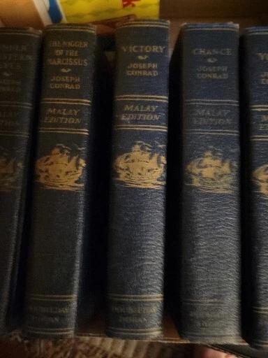 JOSEPH CONRAD: 8 libri edizione malese 1933 DOUBLEDAY DORAN EUR 61,91 ...