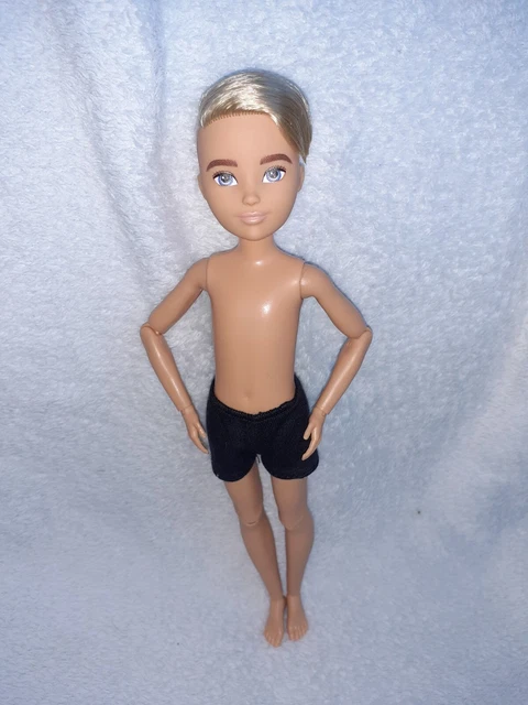 MATTEL BARBIE KEN type - Blonde Male Boy Child Teenager Doll £12.99 ...