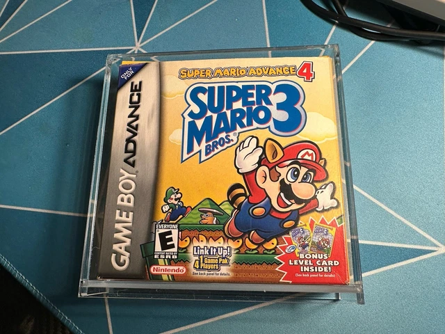 SUPER MARIO BROS 3 GBA CIB (Super Mario Advance 4) Complet avec CARTE ...