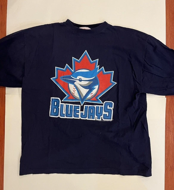 TORONTO BLUE JAYS late 90s early 00s vintage t-shirt size L, made in ...