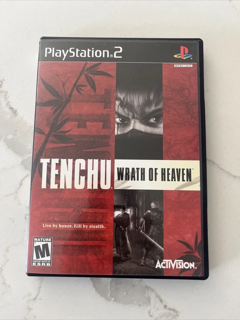TENCHU : WRATH of Heaven (Sony PlayStation 2, 2003) carte CIB Reg ...