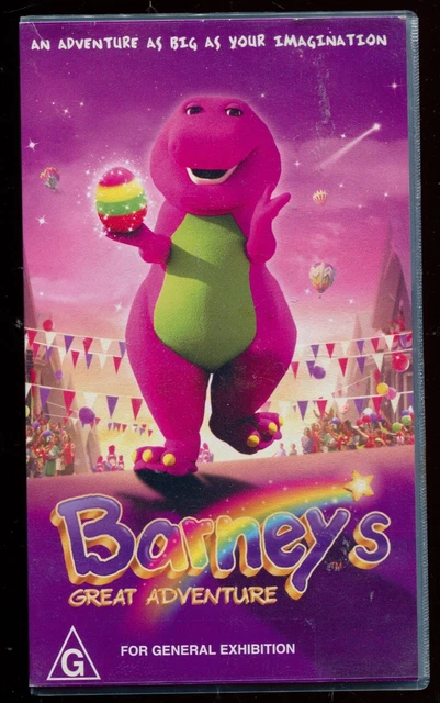 BARNEY'S GREAT Adventure.... VHS Video $10.00 - PicClick AU