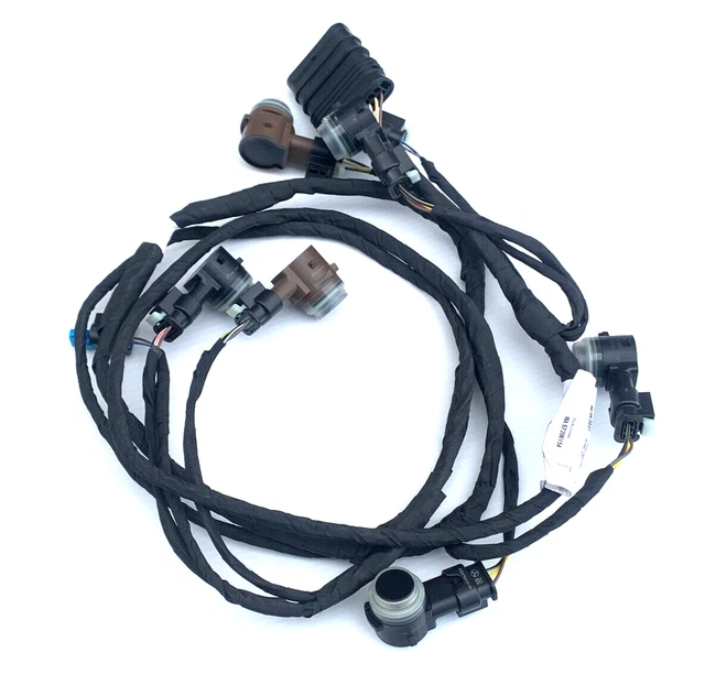 GENUINE MERCEDES C Class W205 Parking Sensors Wiring Loom + Sensors ...