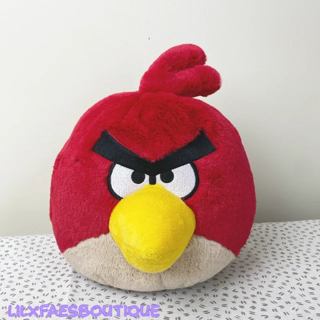 8& ANGRY BIRDS Soft toy plushie Terence red bird £10.99 - PicClick UK