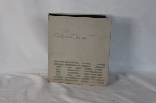 Ibm Dos Disk Operating System Disks And Binder Manual 2 Floppy Disks £7