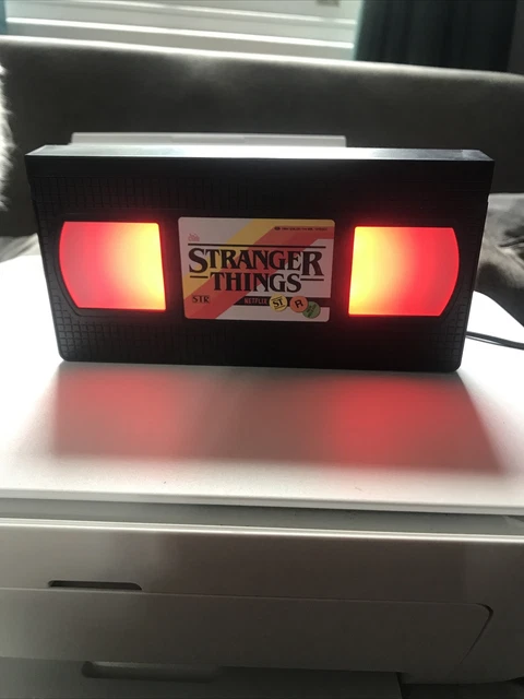 STRANGER THINGS VHS Light Logo - Collectible, 80's Retro Unboxed USB ...