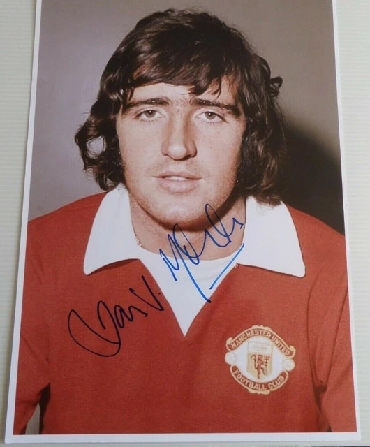 IAN STOREY-MOORE MANCHESTER United, Autographed A4 Size Photograph. £9. ...