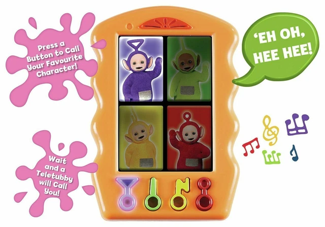 TELETUBBIES PHONE ACTIVITY Toy Call The Teletubbies On The Tubby Phone ...
