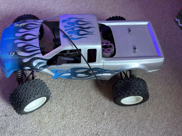SCHUMACHER 1:10 NITRO 4wd Off-Road Buggy RTR Hobby Grade Purple/Silver ...