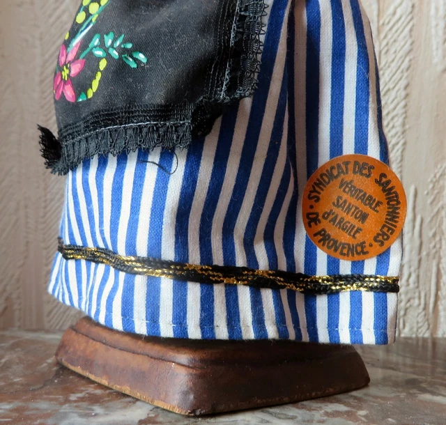 &LA NIÇOISE& DE la série des "Santons Yolande France" véritable santon ...