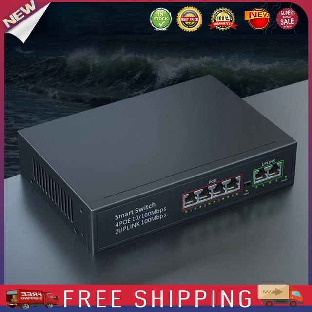 4/8 PORT GIGABIT POE Switch Small Network Switch Extend To 250 Meters £ ...