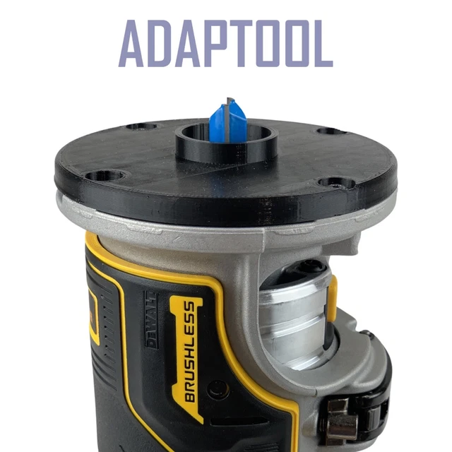 DEWALT DCW604NT-XJ DCW604NT Router Integrated 30MM GUIDE BUSH BASE ...