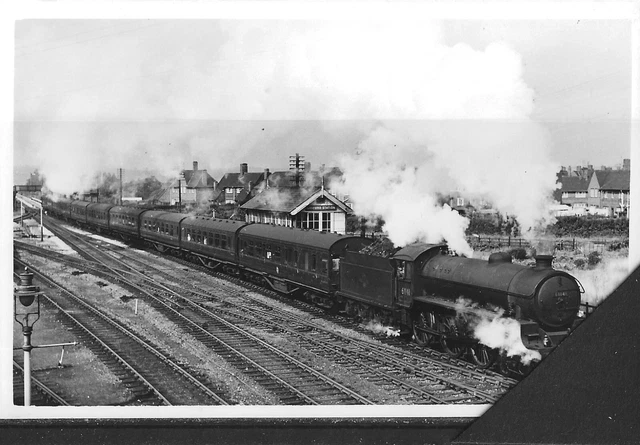 BR - EX Lner - B1 Class 4-6-0 61141 @ Basford - Vintage Image - # L7038 ...