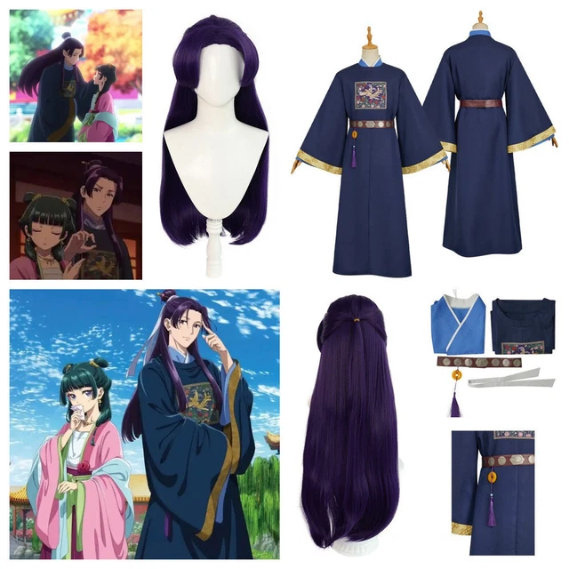 New Anime The Apothecary Diaries Jinshi Cosplay Costume Halloween