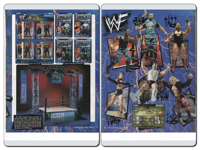 WWF WRESTLING DUDLEY Boyz Ivory Edge Action Figures - 2000 Toys 2 PG ...