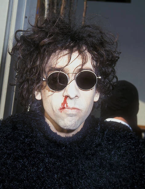 TIM BURTON DURING Tim Burton's "The Nightmare Before Christmas" .. Old ...