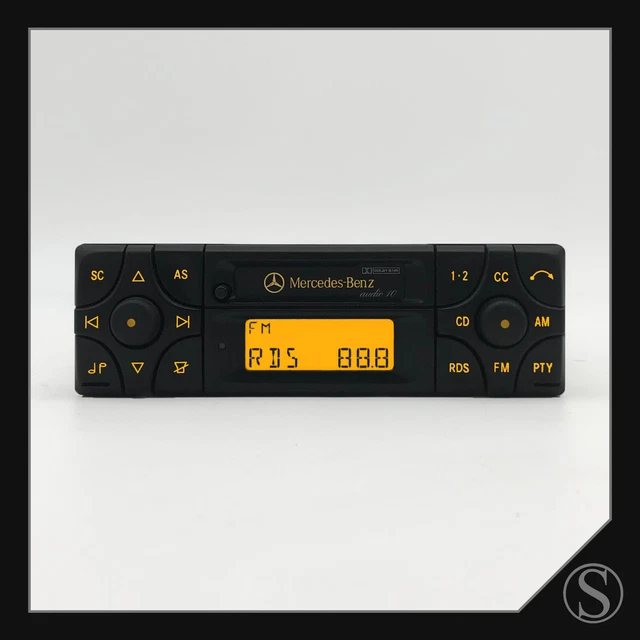 MERCEDES-BENZ AUDIO 10 CC Becker BE3200 Radio W201 W202 W124 W210 W140 ...