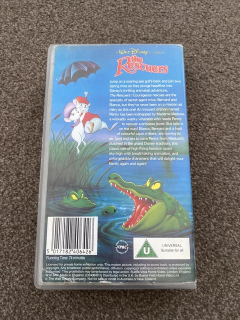 THE RESCUERS (VHS/SH, 1997) Walt Disney Classics £3.00 - PicClick UK