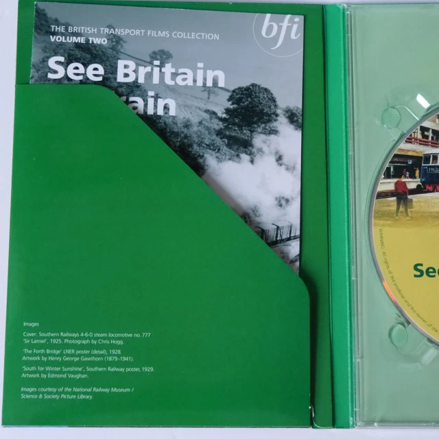 BRITISH TRANSPORT FILMS Collection Volume 2 See Britain By Train 2x DVD ...