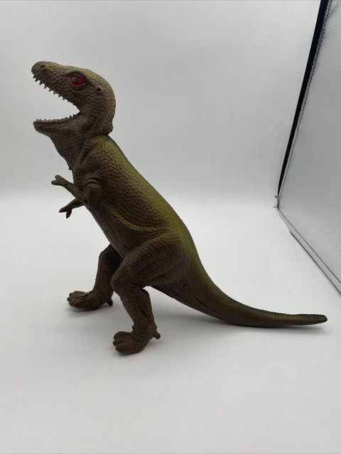 LARGE T-REX VTG 1980s FIGURE Dinosaur Tyrannosaurus HONG KONG Poss Dor ...