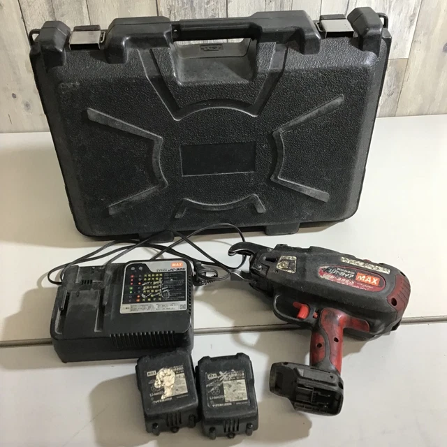 MAX RB-399A-B2C/40A REBAR Tying Tool Rebar Tier Machine Lithium-Ion ...