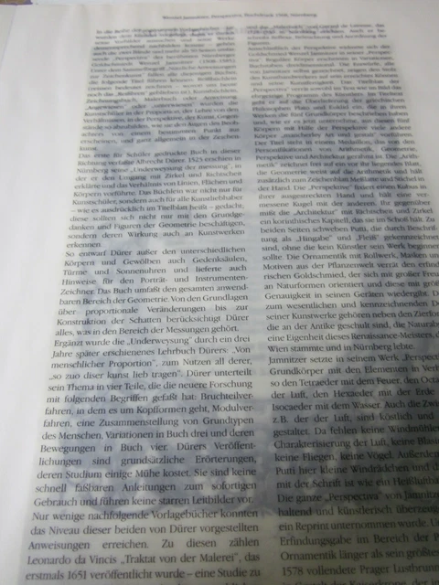 NÜRNBERG ARCHIV N 3074 Wenzel Jamnitzer Persoectiva 1568 Buchdruck EUR ...